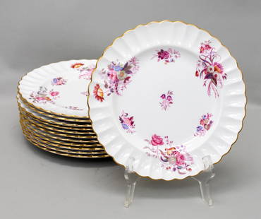 10 Copeland Spode England Porcelain Dinner Plates
