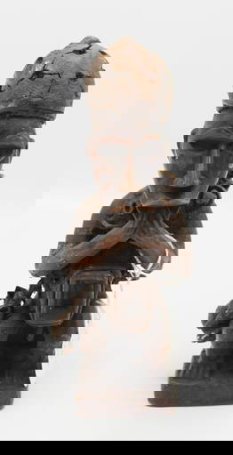 Bakongo Peoples Style, Carved Wood, Democratic Republic Of The Congo ...