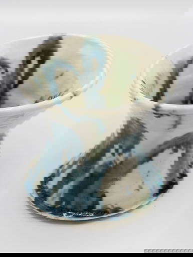 Studio Made Hyperboloid Shape Ceramic Vase