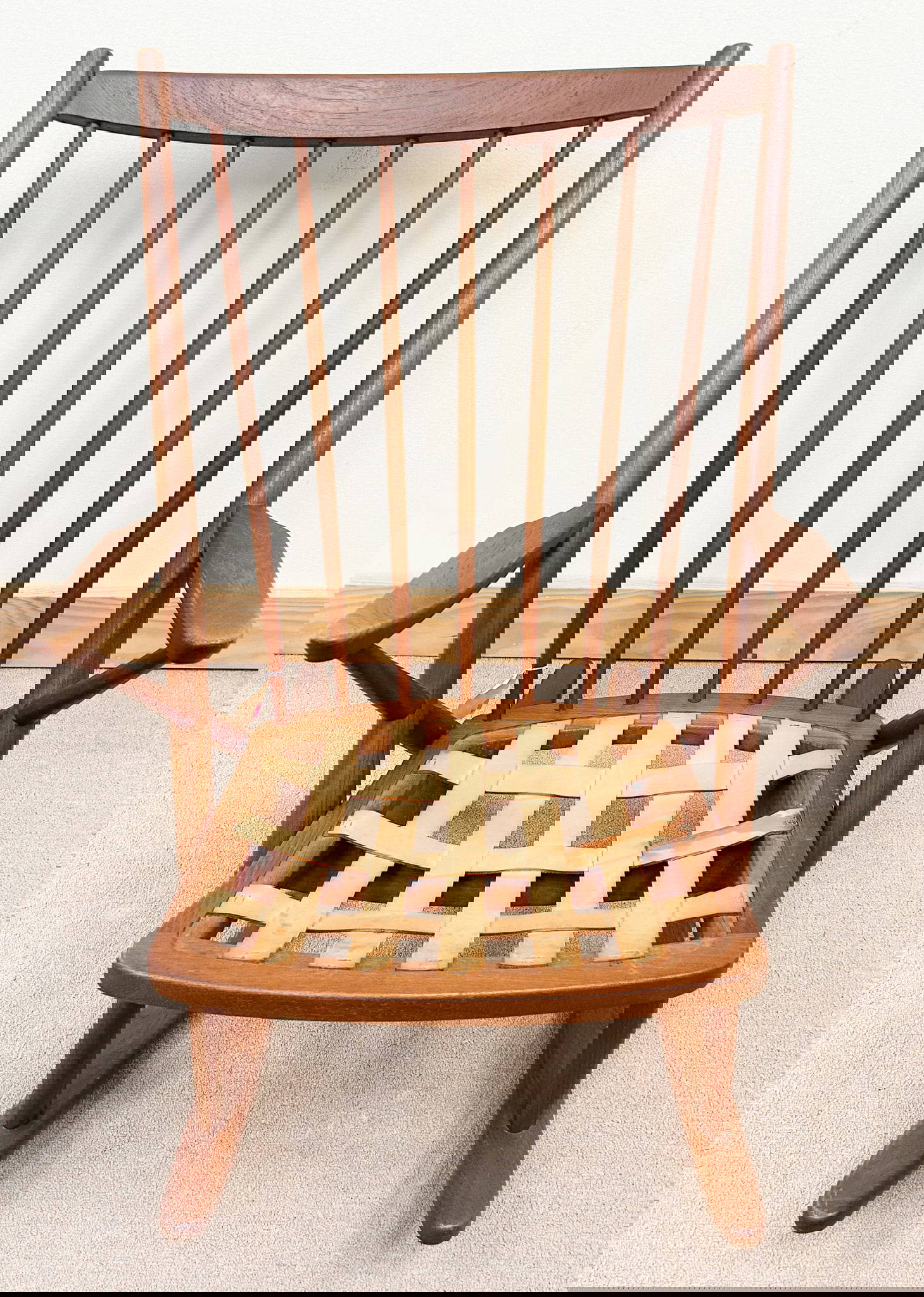 Vintage Mid Century Modern Danish Teak Rocker 1960's, Designed By Frank ...