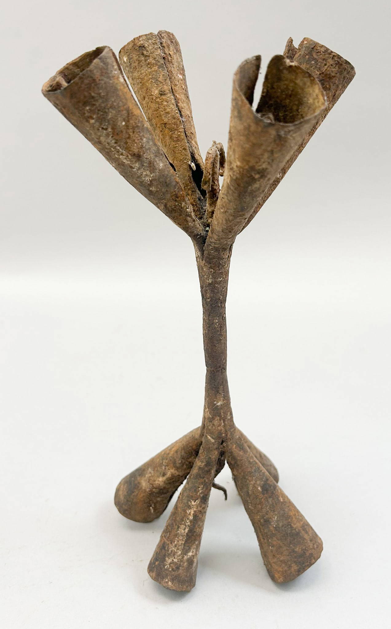 Forged Iron Currency Rattle Auction