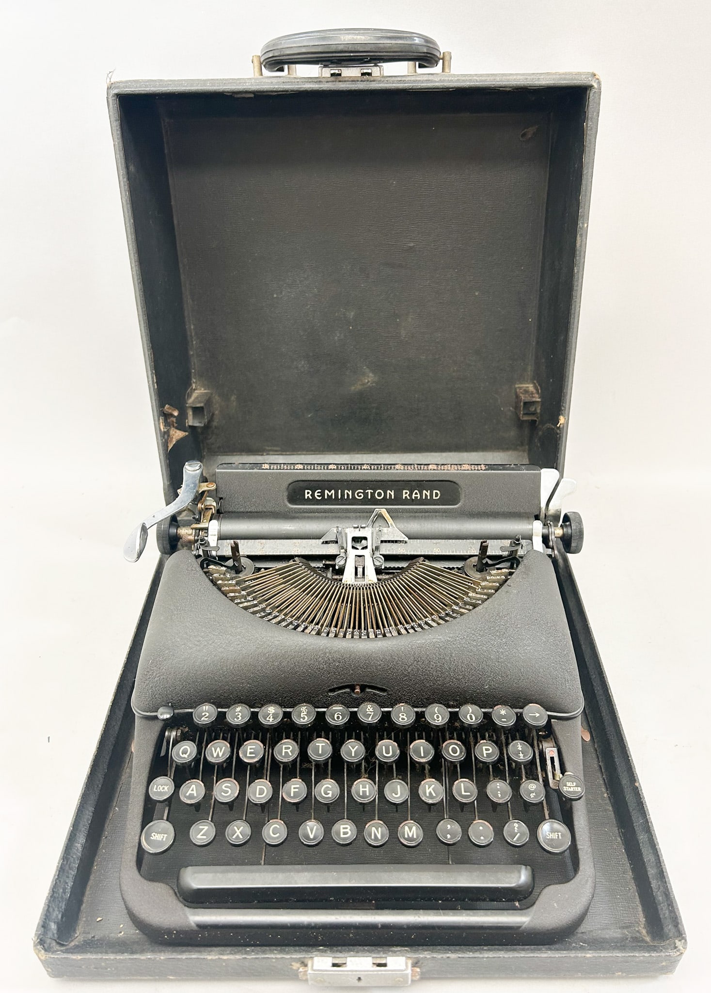Vintage Remington Rand Typewriter Deluxe Model
