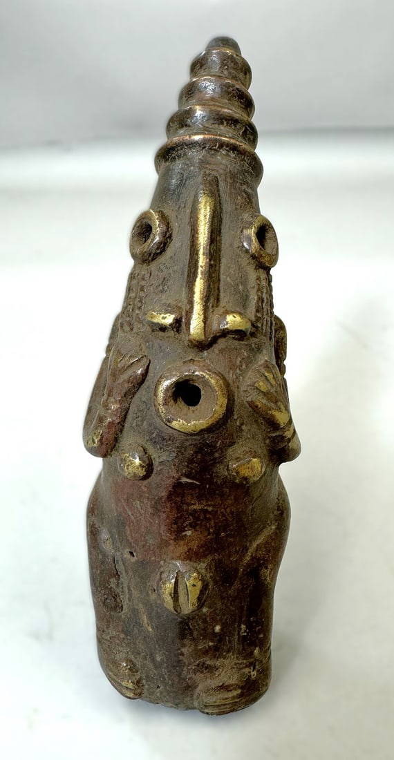 Chamba Style Copper Alloy Rattle - May 10, 2024 | Ray's Premier Auction ...
