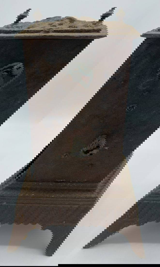 Antique Cast Iron Clockwork Rotisserie Spit Jack Auction