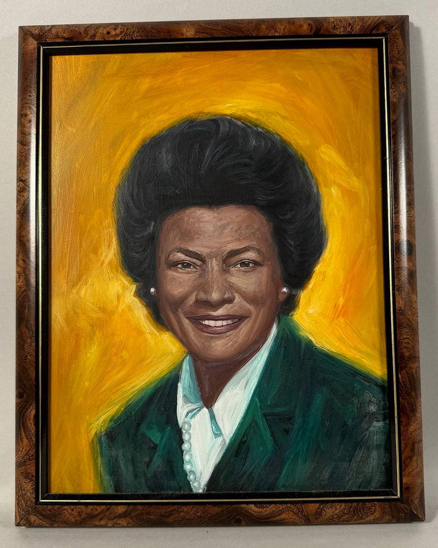 Portrait Of Ernesta Gertrude Procope Oil On Canvas Auction