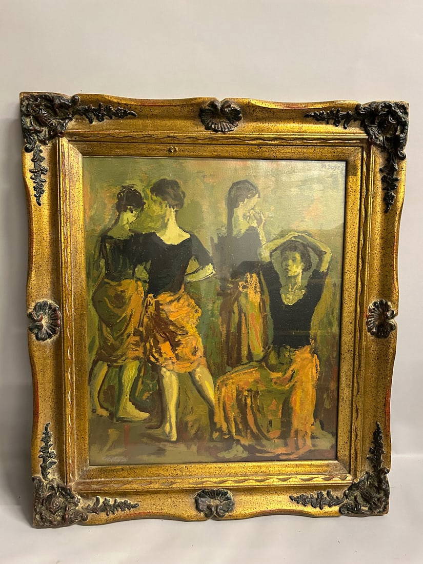 Vintage M. Soyer Print (repro) Auction