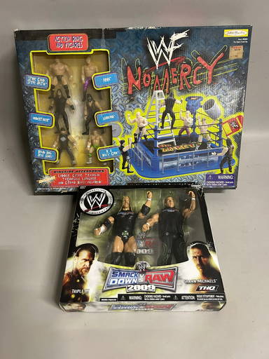 Collection Of Jakks Pacific No Mercy Kit And Smack Down Vs. Raw 2009 ...