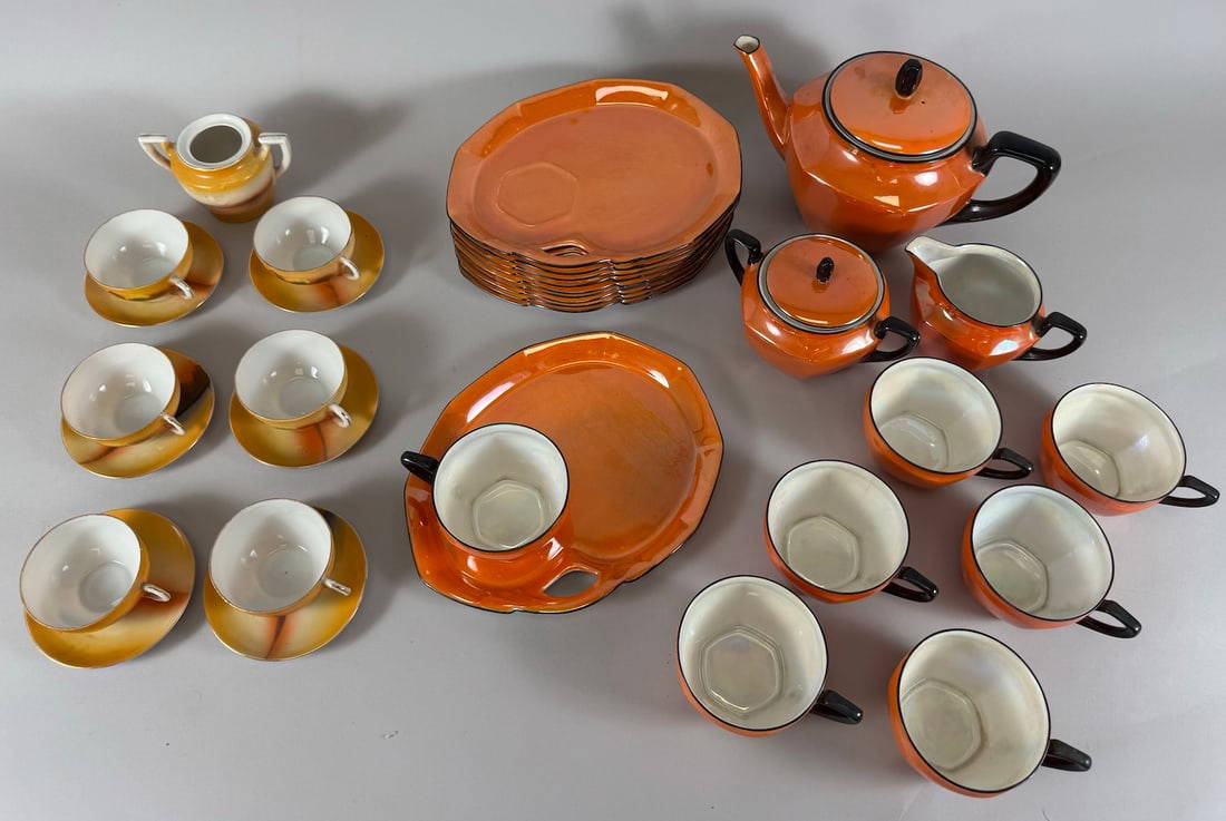 Vintage Japanese And German Tea Sets Auction
