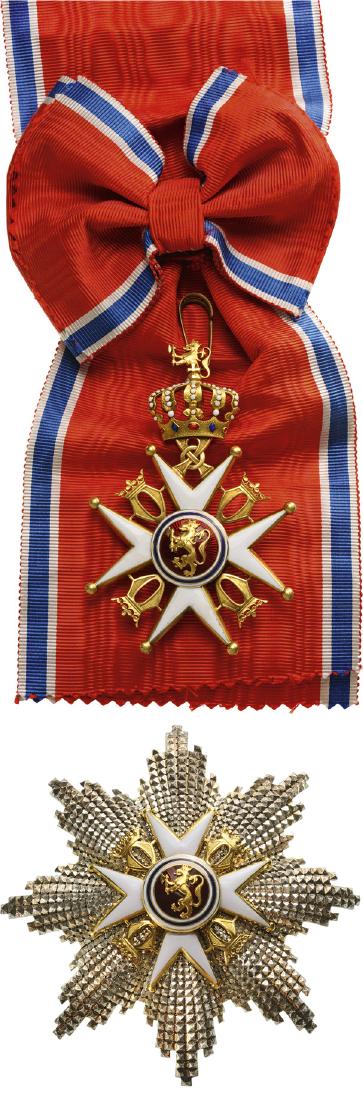 ORDER OF SAINT OLAF Grand Cross Badge, Military - Dec 22, 2013 | LA ...
