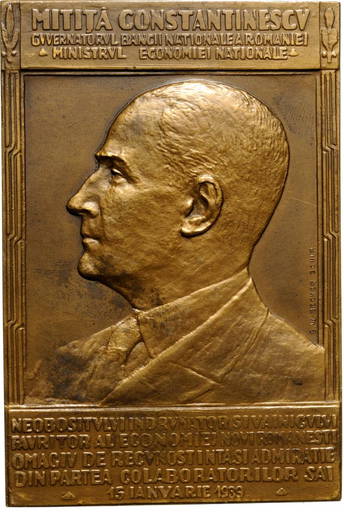 Carol Ii Â€“ Homage To Mitita Constantinescu, Governor