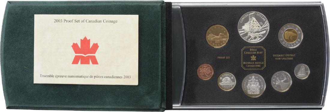 2003 Royal Canadian Mint Double Dollar Proof Setâ