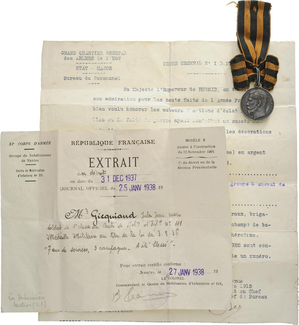 Saint George Medal For Soldiers (medal For Bravery),