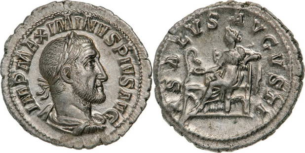 Maximinus I Salus Ar Denarius