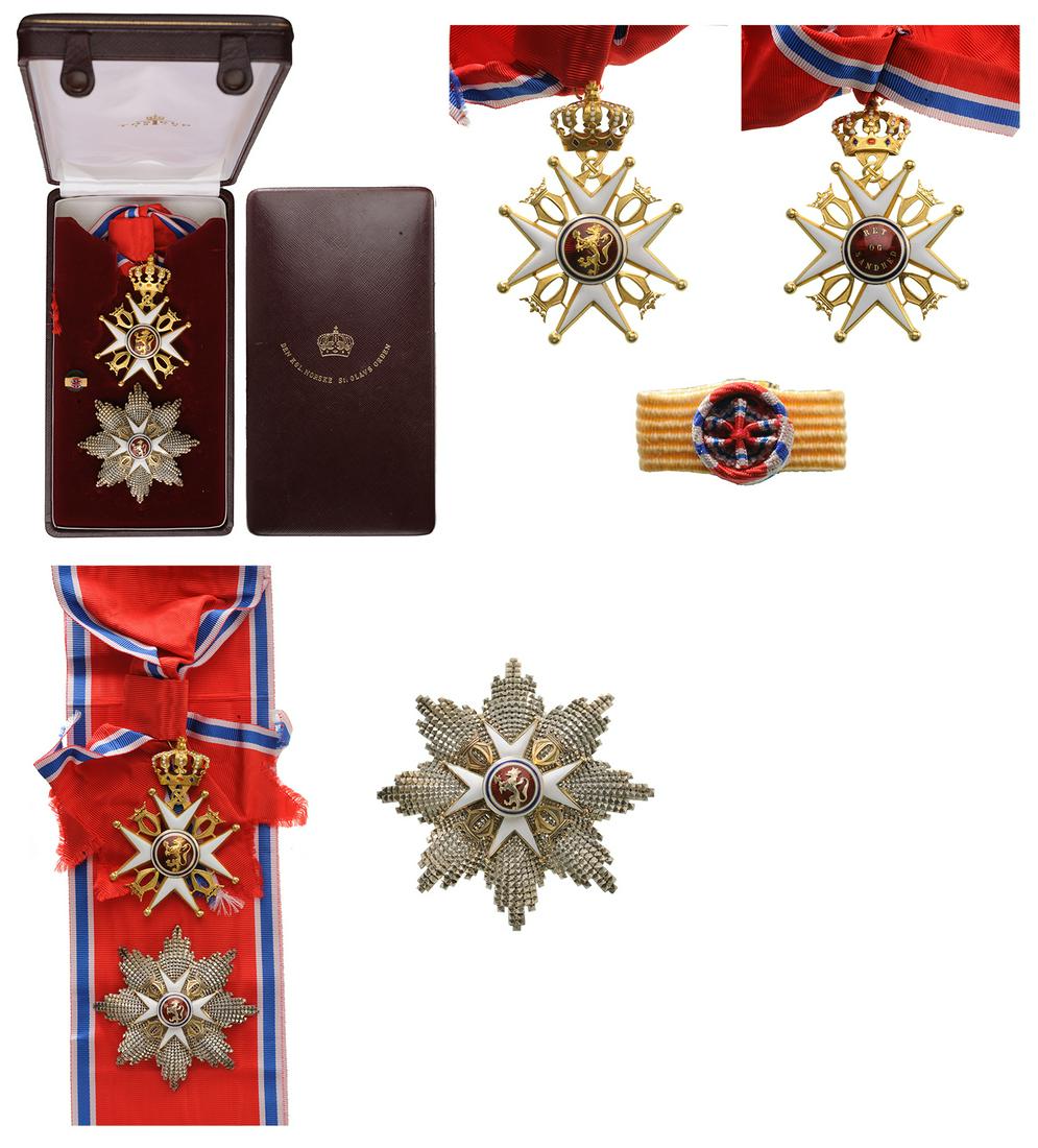 ORDER OF SAINT OLAF Grand Cross Badge, Military - Dec 22, 2013 | LA ...