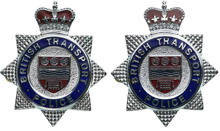 British Transport Police Badges
