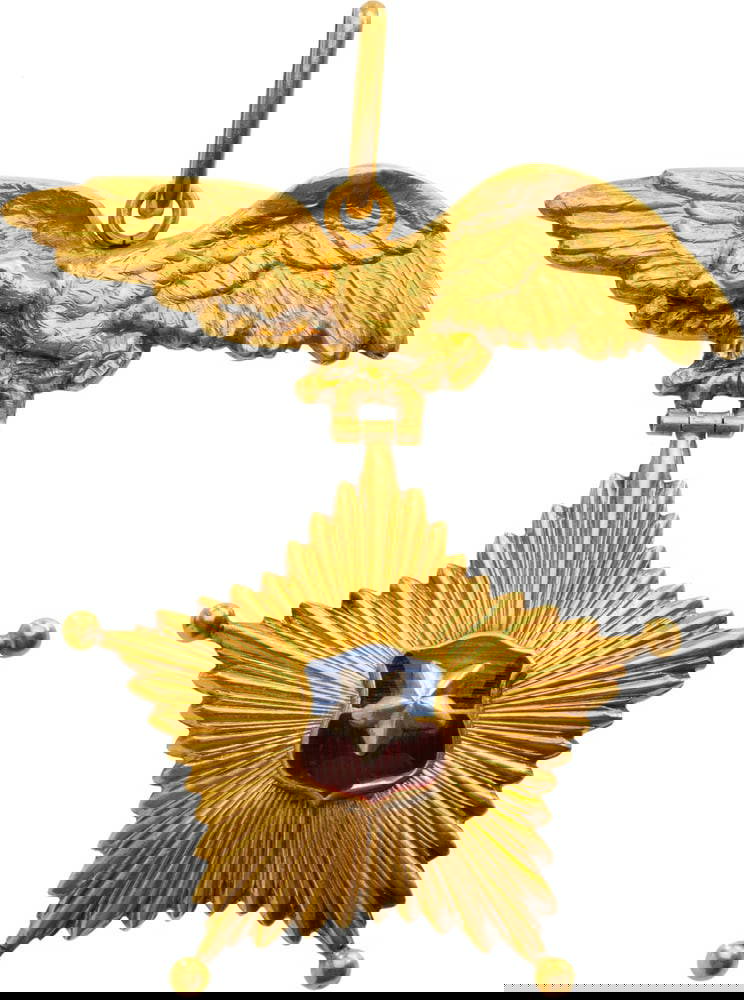 Army Gold Star For Officer`s For 30 Years Of Service Auction