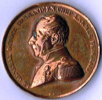 Medal For The Chief Of The Swiss Army General Dufour 1