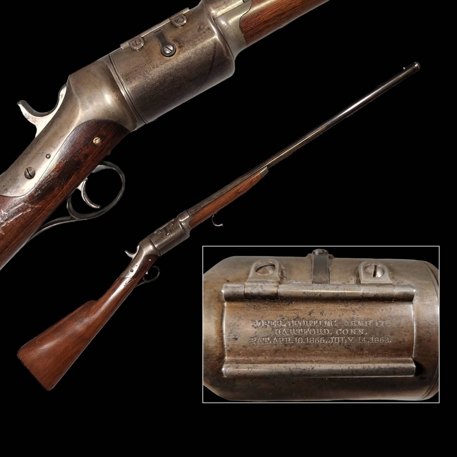 Scarce Roper Sporting Arms Co. Revolving Shotgun (#0156) on Apr 08 ...