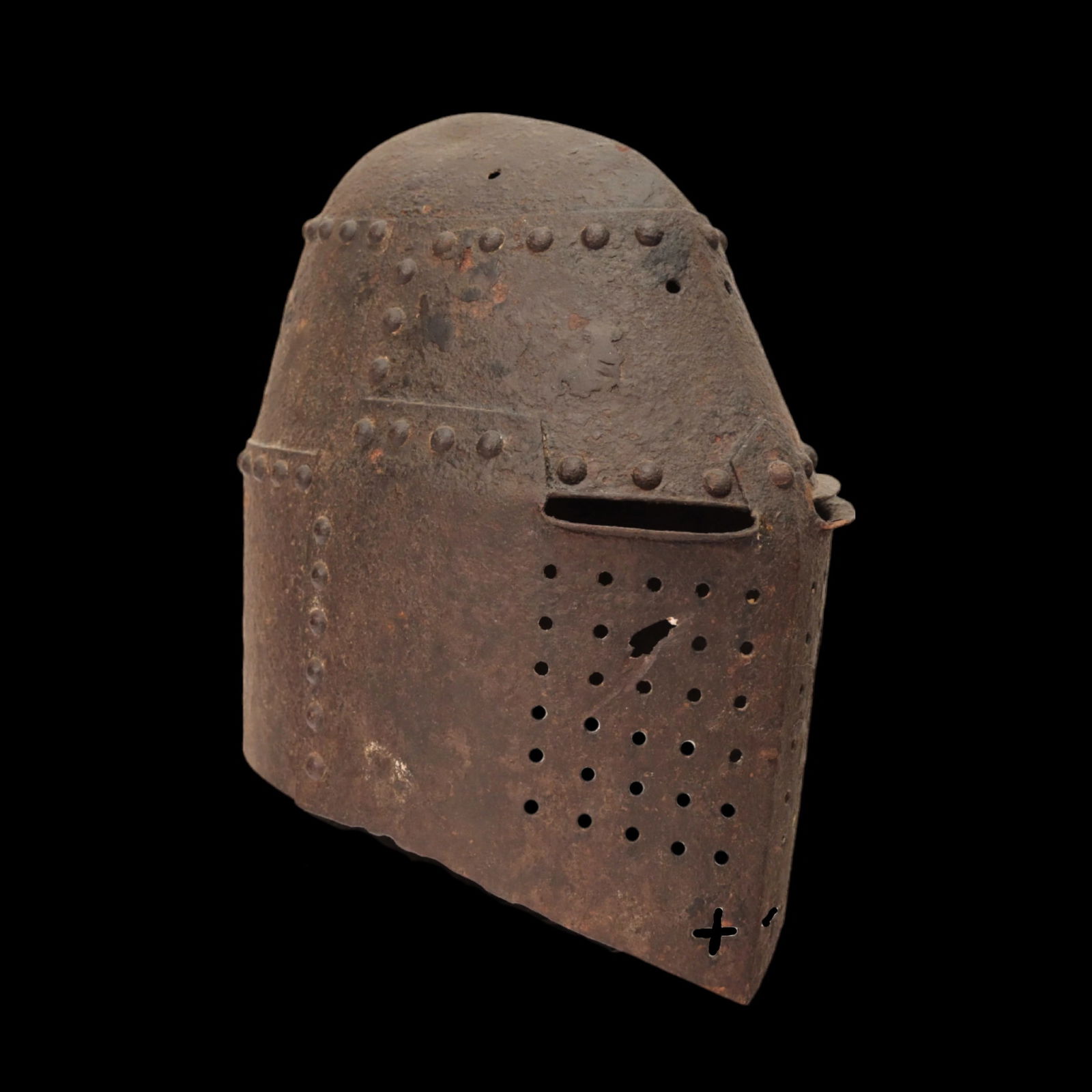 Medieval Great Helm, Topfhelm In The Style Of The 13th-14th Century ...