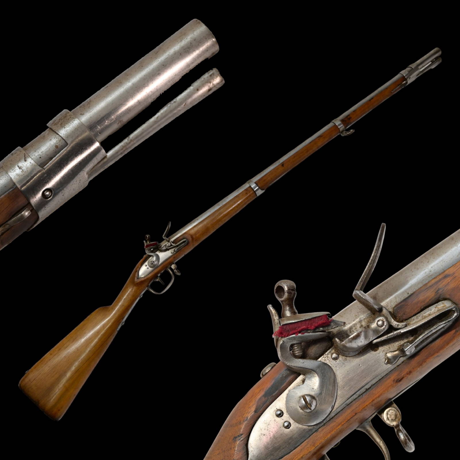 A Rare Children's Flintlock Musket, France (charleville Musket) 18th ...