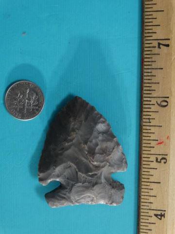 Big Sandy Side Notched Spear Point Arrowhead