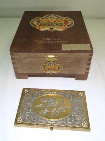 Vintage Cigarette Case & Cigar Box