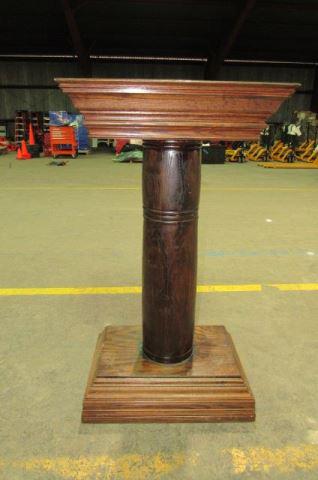 Extra Large Wood Display Pedestal