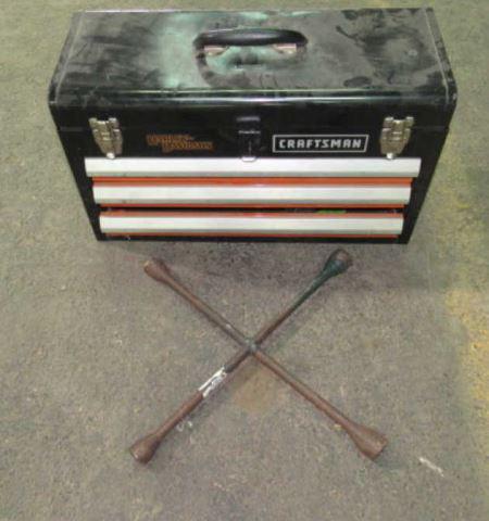 Harley Davidson Craftsman Tool Box W/ Tools