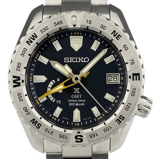 Seiko Prospex Lx Line Gmt Power Reserve Sbdb029/5r66 0bm0 Watch ...