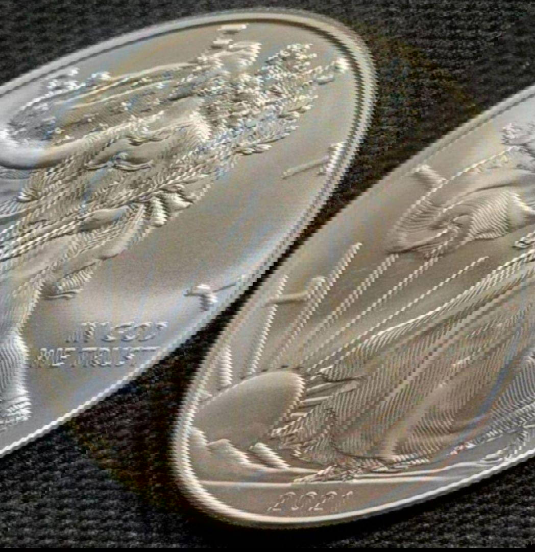 2021 American Silver Eagle Coin Walking Liberty Auction