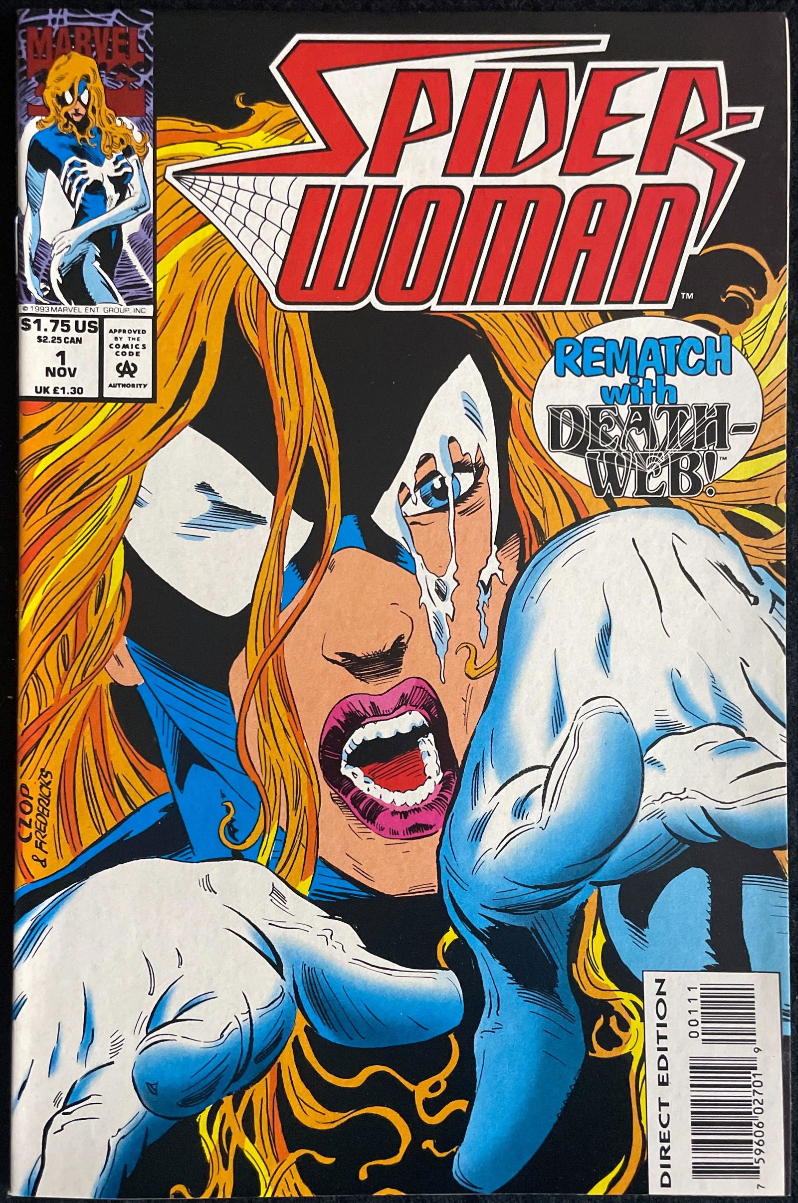 Spider Woman # 1 (1992) Nm (9.4)