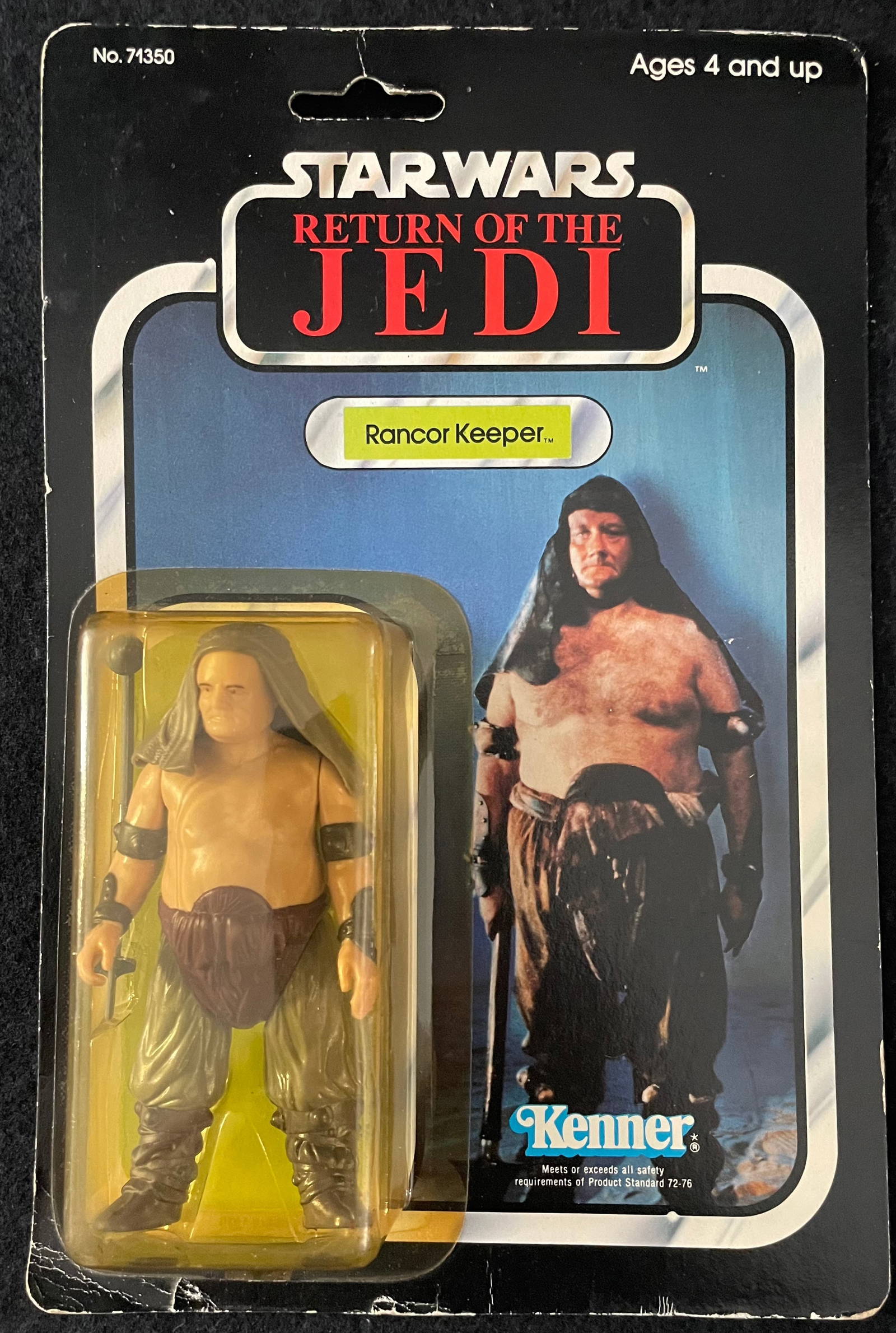 Kenner Star Wars Rotj (1983) Rancor Keeper 77-back A Auction