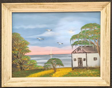 Florida and Fine Art - Highwaymen Paintings 2023-04-02 Auction - 71 ...