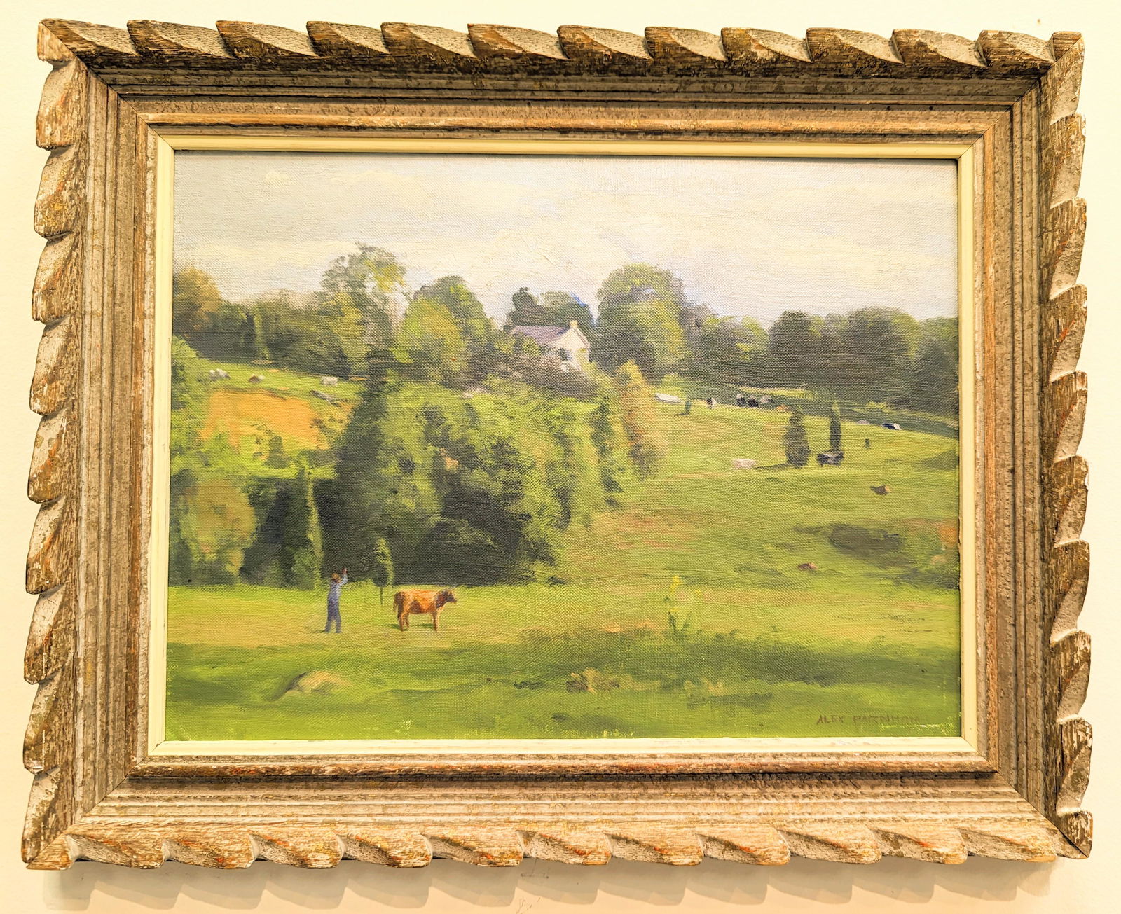 Alexander Farnham 9x12 'north Jersey Farm'