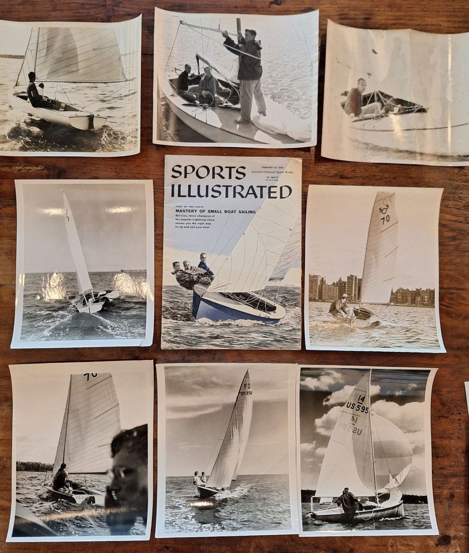 Bill Cox 1959 Sports Illustrated & Sailing Photo Collection Auction
