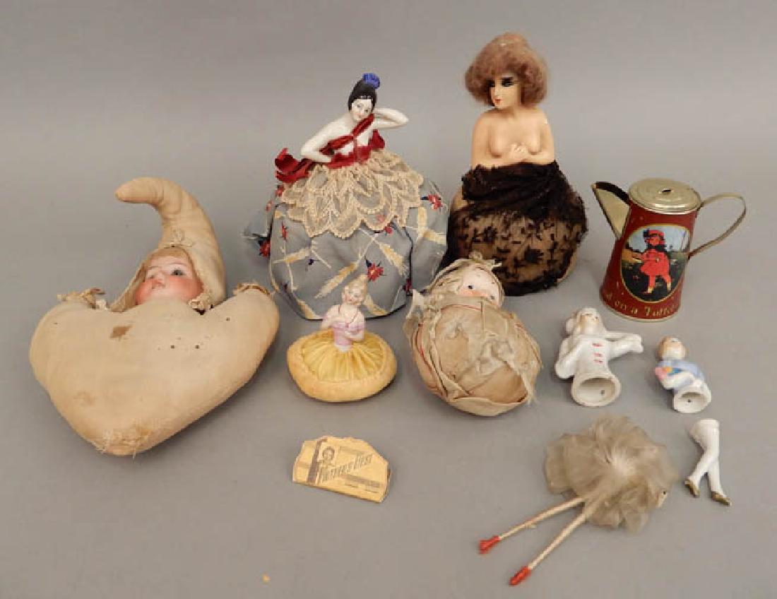 Collection of pin dolls