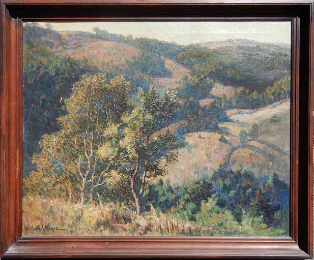 G. (george) L. (loftus) Noyes Oil On Canvas