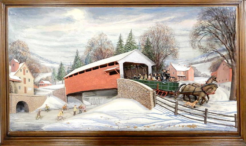 Abner Zook three dimensional painting/sculpture - Sep 07, 2018 ...