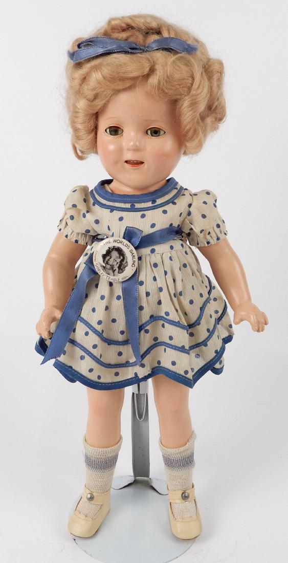 1930's Ideal Shirley Temple composition doll in box
