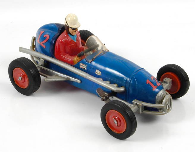 Nosco Plastics Wind Up Race Car