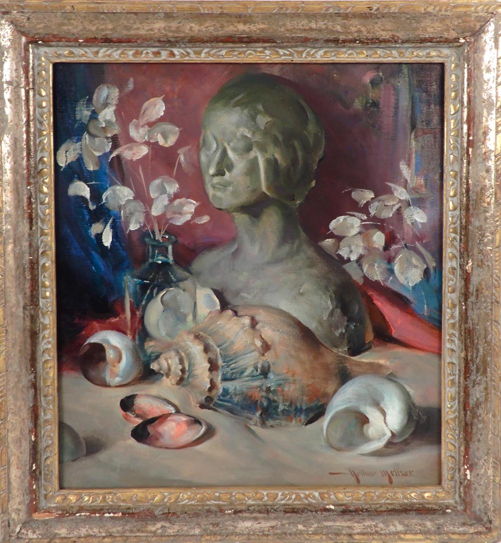 Arthur Meltzer oil on canvas - Jan 01, 2020 | Stephenson's Auction in PA