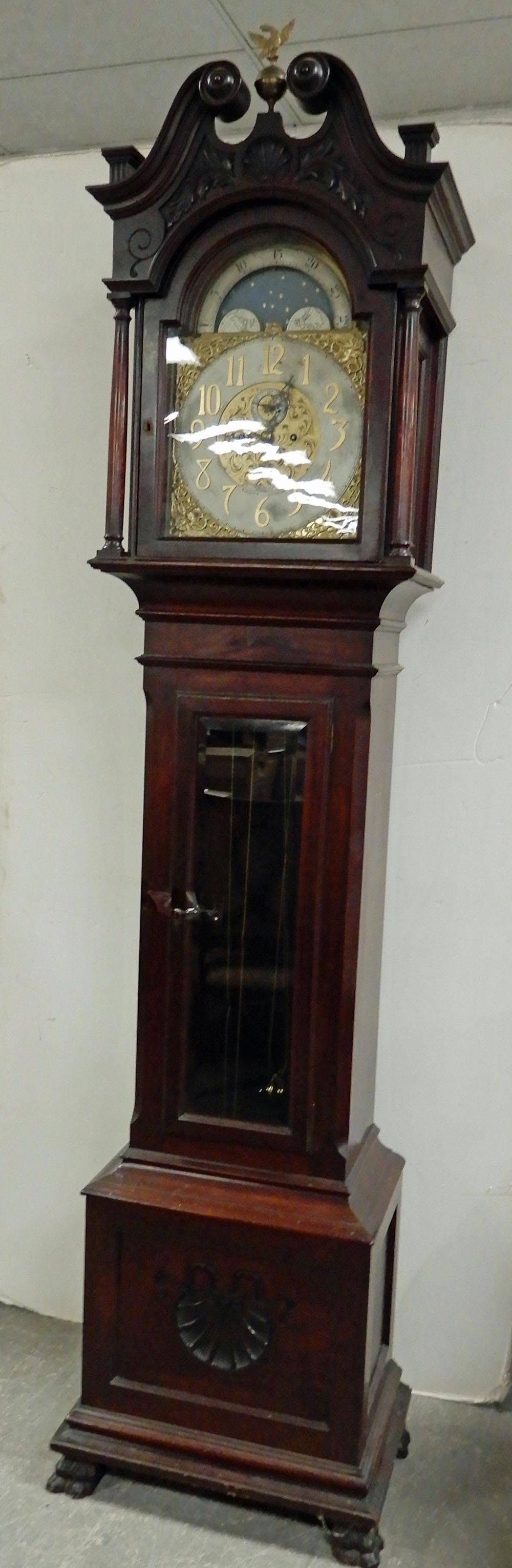 Elliott London tall case clock - Jan 01, 2020 | Stephenson's Auction in PA