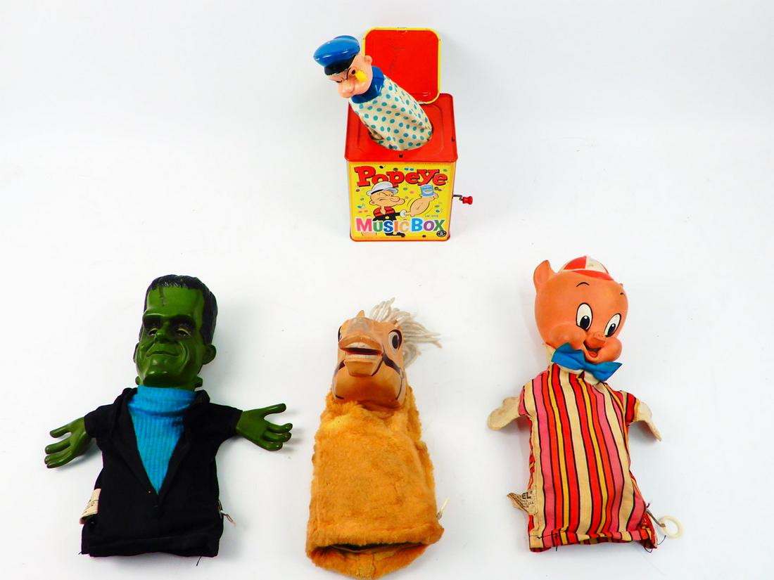 Three 1960's Mattel talking hand puppets and a 1960's - May 31, 2020 ...