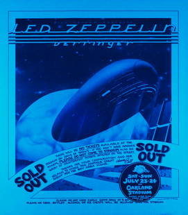 Led Zeppelin "day On The Green" Oakland Coliseum,