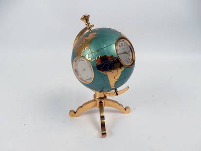 Angelus Weather Station Rotating Desk Clock With Thermometer, Barometer ...