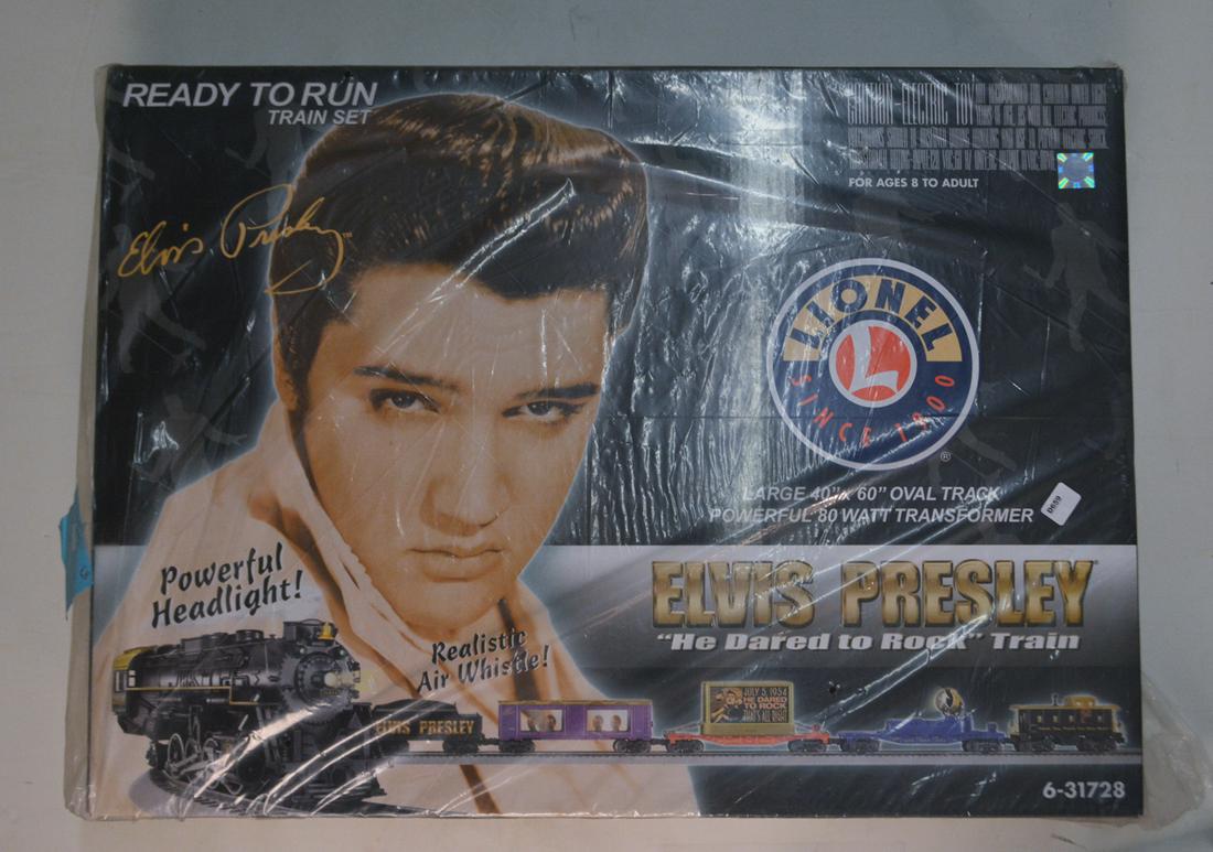 For Auction: 2004 Lionel O gauge Elvis Presley train set #31728 in ...
