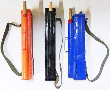 Railroad Portable Flag And Flare Signal And Safety Kit