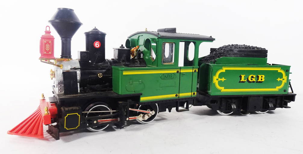 1980's LGB large scale (G gauge) steam engine in original box. (#0182 ...