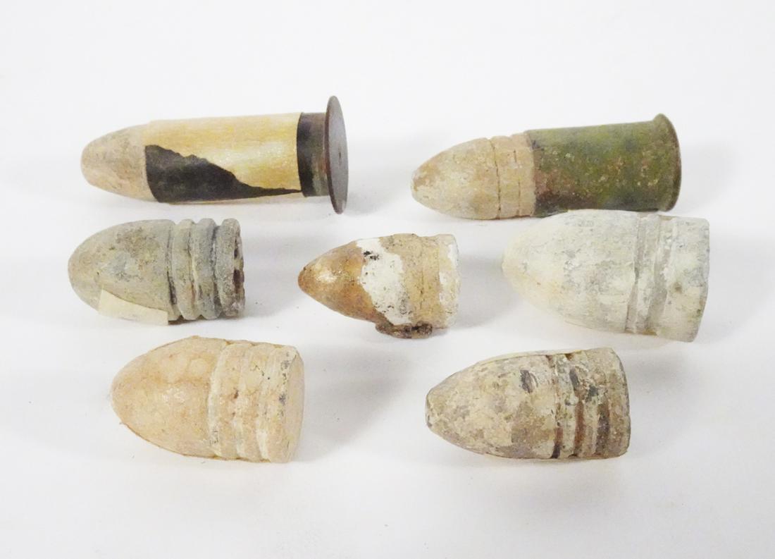 U.s. Civil War Bullet Projectile Grouping Auction