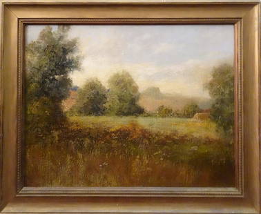 Thomas Gibbs Moses Oil On Board